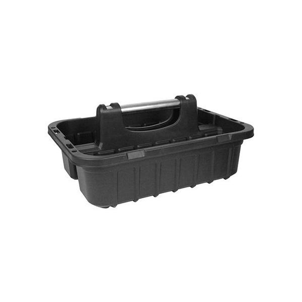 出し入れがスムーズで持ち運びが楽にできます。 小物や道具の収納。 簡易な仕切り板付きで整理も容易に行えます。 ●外寸(約):幅500×奥行345×高さ215mm。   【入数】 1 SPC500BK