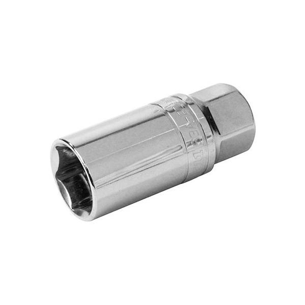 マグネットでスパークプラグを保持します。 スパークプラグ交換用の専用ソケット。 自動車、バイク、農業機械などのスパークプラグ交換作業に適しています。 ●差込角:9.5mm(3/8インチ)。 ●二面幅:20.8mm。 ●クロームバナジウム鋼。...