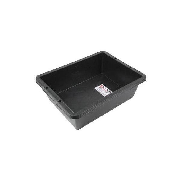 壁材コンクリート混ぜ作業や野菜洗いなど様々な用途に使用できます。 壁材コンクリート混ぜ作業、野菜洗い用。 40L型のトロ舟です。 ●サイズ:40L。 ●上部寸法(外寸):約縦455mm×横600mm。 ●上部寸法(内寸):約縦410mm×横...