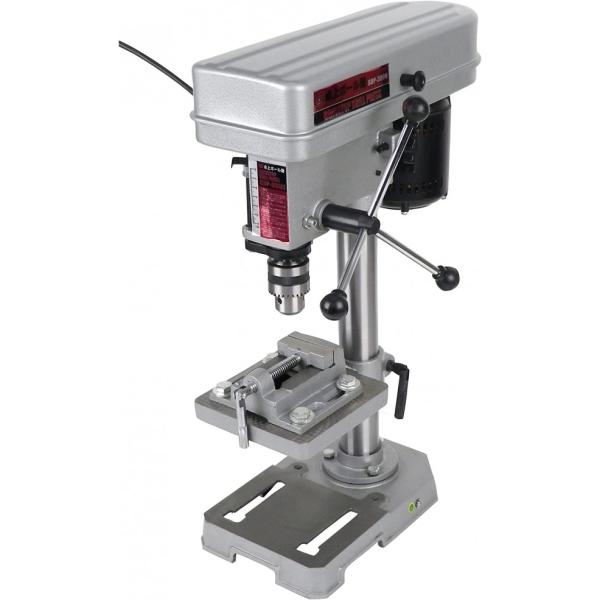 鉄工、木工穴あけ作業の必需品です。 金属、木材の穴あけ作業。 真っ直ぐに穴あけができます。 一定の深さで穴あけ作業ができます。 大きな径の穴あけが楽にできます。 穴あけ深さ調整機能付きです。 回転速度5段階調整機能付きです(ベルト掛けかえ)...