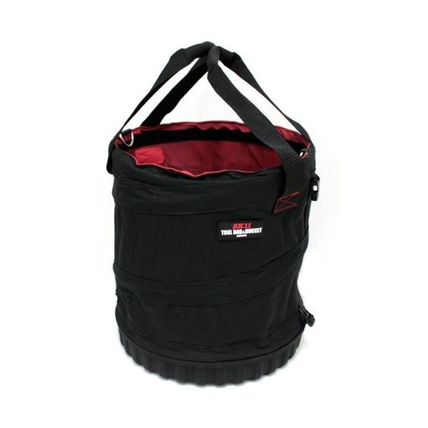 スプリングで自立し、つかわないときにはコンパクトにたためます。 工具・道具・資材等の収納、持ち運び。 耐久性がアップしたプロ仕様ハイグレードタイプです。 D環付なのでショルダーベルト(別売)取付可能です。 ホルダー(別売)取付が可能です。 ...