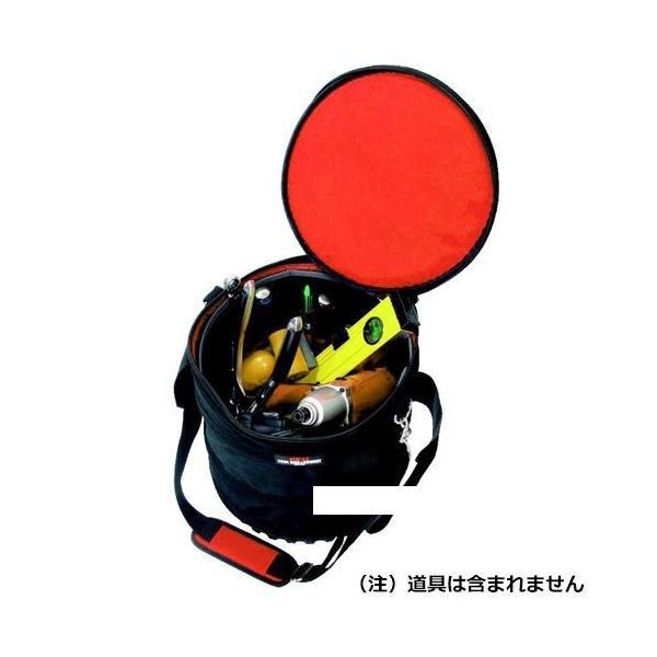 スプリングで自立し、つかわないときにはコンパクトにたためます。 工具・道具・資材等の収納、持ち運び。 耐久性がアップしたプロ仕様ハイグレードタイプです。 D環付なのでショルダーベルト(別売)取付可能です。 ホルダー(別売)取付が可能です。 ...