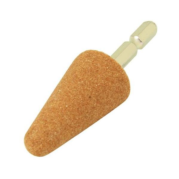 インパクトドライバーで軸付砥石が使えます。 ステンレス、鉄などの金属の研磨作業。 ステンレス、鉄など金属の削り、工作に最適です。 6.35mm六角軸なので、インパクトドライバーにワンタッチで装着できます。 オーバーハングは15mm以下でご使...