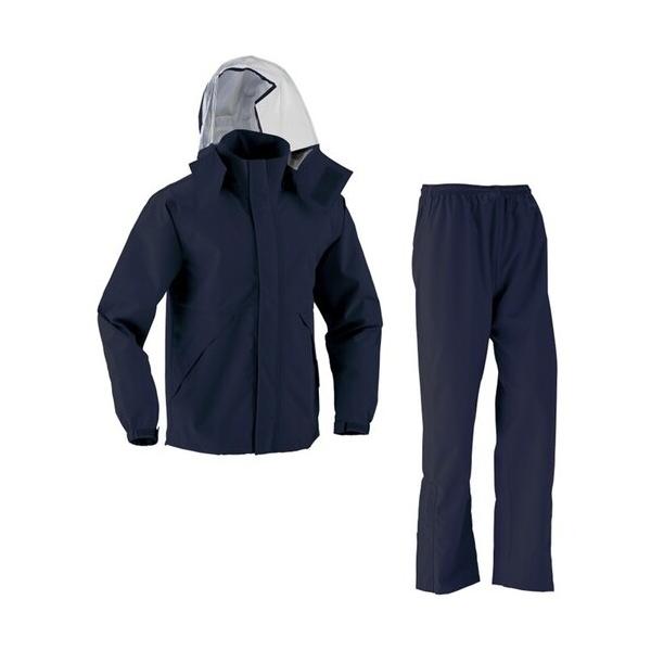 ■特徴 快適性と防水性を両立した高性能レインギアです。 ヘルメットのネーム視認・視界確保のため、透明素材を多く使用した大型フードがついています。 ジャケット左右に大容量のフラップポケットがついています。 両袖口は面ファスナーで調整可能、二重...