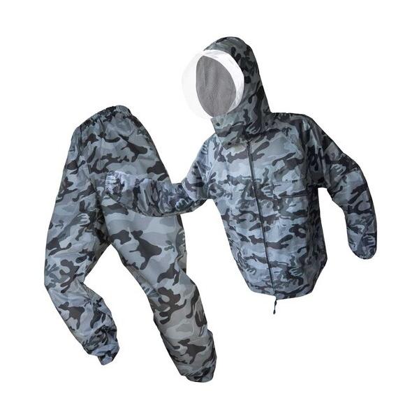 ■特徴 視界抜群の大きな透明フード付きです。 撥水加工を施しており、汚れ防止に役立ちます。 ムレや不快感を防ぐ総裏メッシュ仕様です。 水や泥はねを防ぐボタンによる、パンツ幅調整が可能です。 ■用途 一般作業の他、自転車、バイク、レジャー、ア...