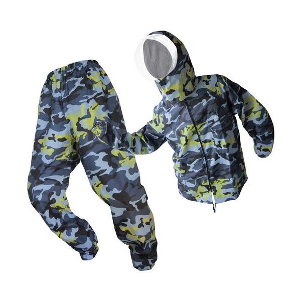 ■特徴 視界抜群の大きな透明フード付きです。 撥水加工を施しており、汚れ防止に役立ちます。 ムレや不快感を防ぐ総裏メッシュ仕様です。 水や泥はねを防ぐボタンによる、パンツ幅調整が可能です。 ■用途 一般作業の他、自転車、バイク、レジャー、ア...