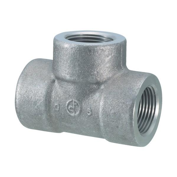 ■用途 油圧配管（鉄鋼・機械・造船など）の接続に。 三方が同じサイズの内ねじを切っています。  ■仕様 使用圧力：12MPa   【入数】 1 TPT10A