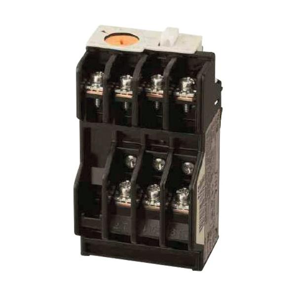 ■特徴 バイメタルによる熱動形過負荷リレーとしてモータの過負荷・拘束を検知します。 1a1bの独立補助接点を採用しab接点異電圧使用ができます。 リセット方式の手動自動切換えができます。 手動トリップによるシーケンスチェックが可能です。 動...