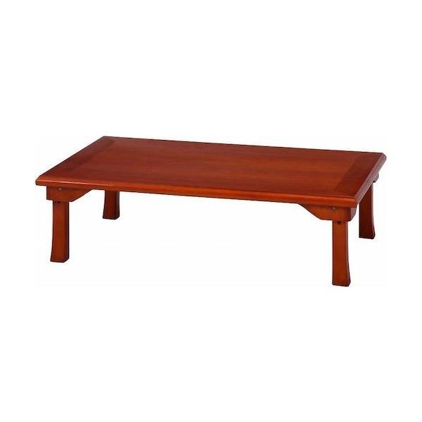 ■特長 ワンタッチで折りたためる和風座卓です。  ■仕様 間口(mm):1200 奥行(mm):750 高さ(mm):340 天板厚さ(mm):38mm   【入数】 1点 72929