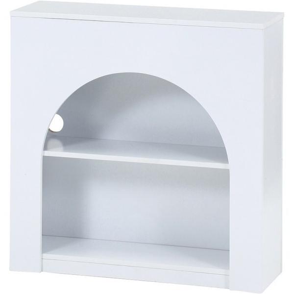 大人可愛いお部屋に！憧れのマントルピース 収納棚 ディスプレイラック 収納棚 ホワイト 白 しろ white 韓国 韓国風 大人 大人可愛い オトナ 憧れ かわいい シンプル 一人暮らし ワンルーム リビング 寝室 書斎 暖炉 だんろ 暖炉...
