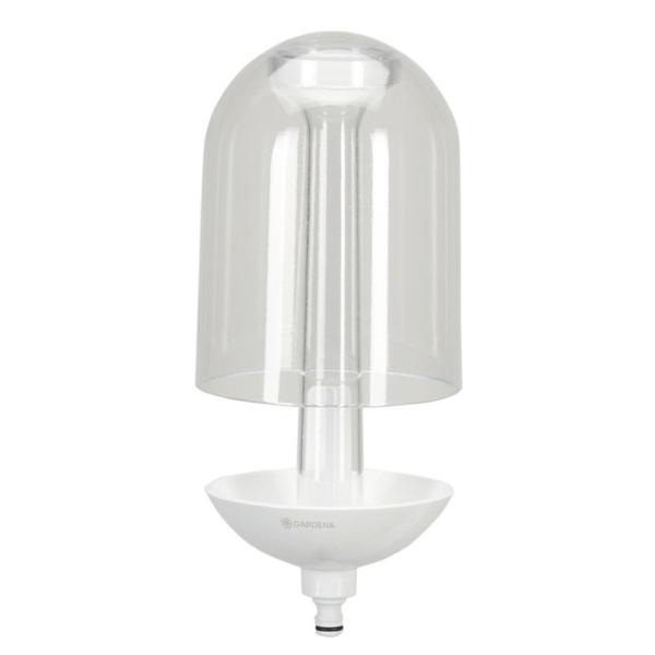 ClickUp！ガーデンデコレーションシリーズ 鳥餌器。 洗いやすく、耐候性の高品質のアクリル樹脂(PMMA)素材。 2021年度レッドドットデザイン賞受賞商品。 ひさしを取り外して筒状のディスペンサーに餌を満たして入れておける構造。 ＊飼...