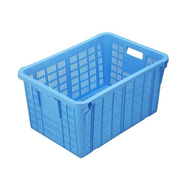 ■特徴 様々な分野で活用できるオールマイティーなメッシュコンテナです。  ■用途 農業、水産業、食品加工業など水を使う場面に最適です。  ■仕様 キャスター取付可(別売)：2インチ自在車×4  ■材質 ポリプロピレン(PP) ●容量(L):...