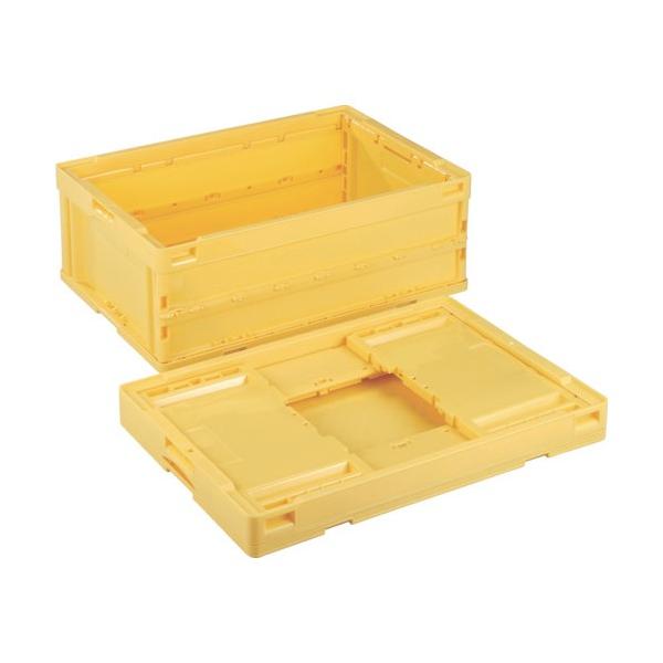 ■特徴 折りたたみ時も積み重ねが可能です。 空箱時折りたたむことで保管・収納スペースの有効活用ができます。(約1/3〜1/4)  ■用途 商品の運搬や保管に。  ■材質 ポリプロピレン（PP）  ■注意点 荷崩れ防止のため、組み立てる時は短...