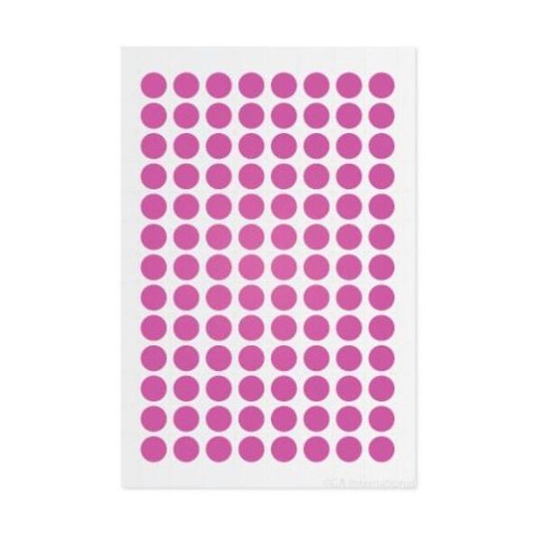 特徴: ●低温冷凍や液体窒素内での長期保管や色分けに適しています。 仕様: ●適合チューブ:0.5mLl/1.5mL マイクロチューブ ●ドットサイズ(Φmm):9 ●色:ピンク ●入数:1袋(104ドット/シート×5シート) ●使用温度範...