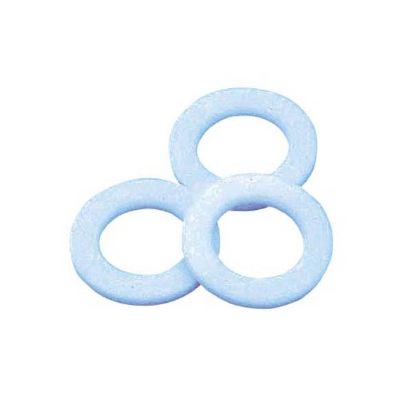 ●ボンベ交換時に使用する交換用パッキンです。 ●材質:PTFE ●入数:5枚   【入数】 5枚 BPT22