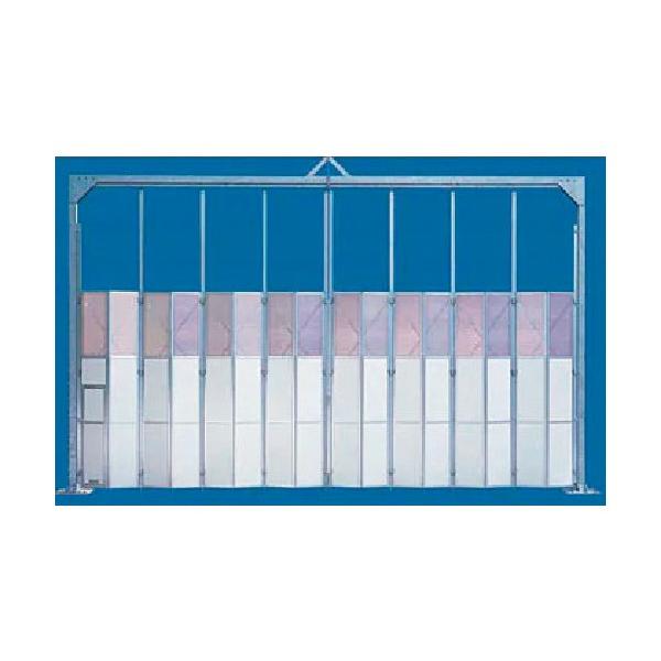 商品画像はイメージ画像です。実際とは異なる場合がございます。 ■特徴 軽量：パネル枠材はすべてアルミ製で従来品の約80％の重量で開閉時の操作が楽に行えます。 メンテナンス：溶接、リベットが殆ど無く、修理が簡単に行え修理コストが大幅減です。 ...