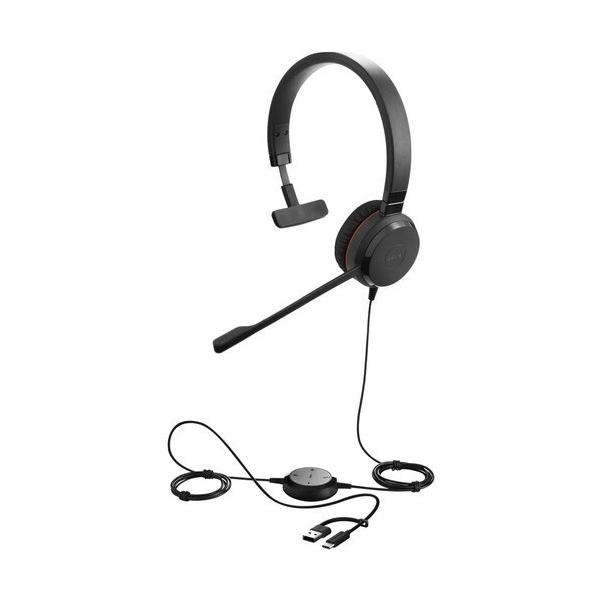 ■特徴 USBヘッドセット USB-C/A 3.5mmジャックMicrosoft Teams認定です。 手元で音量やミュートを操作できるUSBコントローラー付属です。 ■仕様 接続(USB-C/A、3.5mmジャック) イヤーパッド(フォー...
