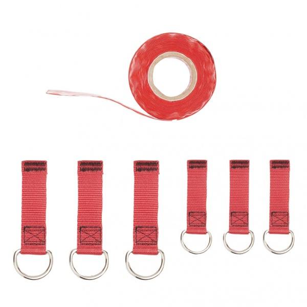 長さ(m):2.7 幅(mm):25 ストラップ素材:ポリエステル 各種ツールコネクターと組み合わせて定格荷重を実現します。  自己融着テープです。  耐熱温度は150度/華氏302度です。  水、油に耐性があります。  弾力性に優れ、高寿...