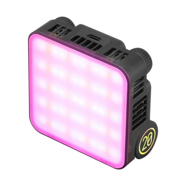 ■特長 高出力、プロフェッショナルな調光機能、画期的能力を兼ね備えた20Wの高出力をポケットサイズの1台に詰め込みました。  高密度チップレイアウトがRGBフルカラーで明るく輝きます。  正確なHSI調光機能と組み合わせると、ワンタッチで光...