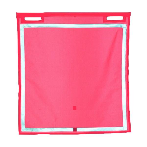 ■特徴 メッシュ生地の為、警戒前方が見えるので安全に停止、誘導ができます。  ■用途 誘導。 交通整理用、工事現場などに  ■仕様 旗竿：ポリカーボネートポール 反射ライン付   【重量】 0.400KG 【入数】 1個 【原産国】 日本 ...