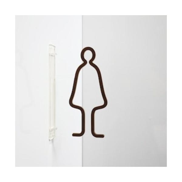 ■特徴 女子トイレピクトサインです。 突き出し看板です。 誰でも組立てが簡単に出来ます。 両面テープ接着になります。 両面テープ接着だけでは、心配な場合は落下防止に釘を付属していますので、釘で固定して下さい。  ■用途 女子トイレの場所表示...