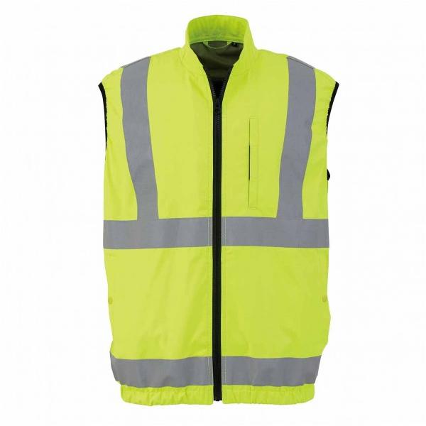 【特長】 【再帰性反射材使用】小型冷蔵庫と同じ機構！？わずか3秒で冷える！冷蔵庫と同じ原理で冷えるペルチェ式冷却プレートが、背中に当たってひんやり気持ちいい！両サイド2箇所に送風ファンを搭載。  空気を取り込み強風を送ることで、気化熱を利用...