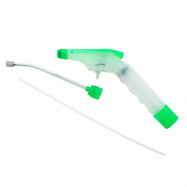 【特長】 ペットボトル専用加圧式スプレーノズル ロングノズル付は、周りに水が飛び散らず根元からの水やりに最適なスプレーノズルです。  ペットボトルを再利用し装着するだけの簡単仕様です。  ロングノズル付きなので園芸スプレーからお掃除スプレー...