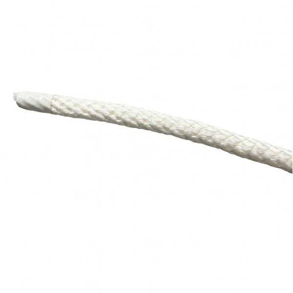 【特長】 12本のストランドで構成されている組紐でよじれが発生しにくく、強度・耐摩耗性に優れたクレモナ金剛打のロープです。  水に沈む素材で水分率が高いので濡れると固くなり縮みが発生します。  天然素材に近い風合いでポリエステルに比べると重...