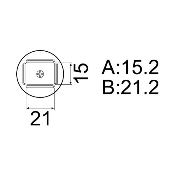 【サイズ】 14×20mm 【入数】 1点 A1128B