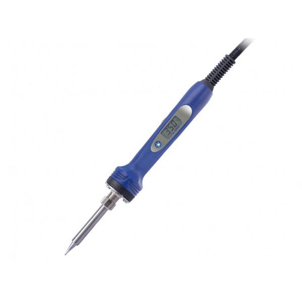 ●ステーションはんだこての性能を小さく握りやすいグリップに凝縮！ ●温度が一目でわかる液晶ディスプレイを採用。 ●温度設定がホイール操作で簡単（200〜540℃まで設定可能）。 ●握りやすいグリップ設計。 ●こて先は44種類から用途に合わせ...