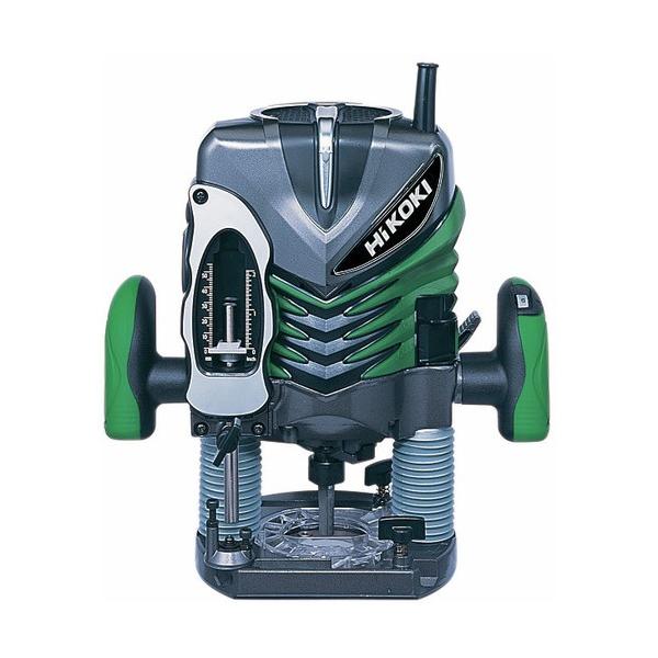 ハンドルを握ったままで回転数が変速可能 切込み深さ微調整機構付 切粉の飛散を軽減するダストガイド付属 (集じん機接続可能) ●取付け可能 ビット軸径(mm):12/8/6/12.7/6.35 「8は標準のコレットチャック、6は標準のチャック...