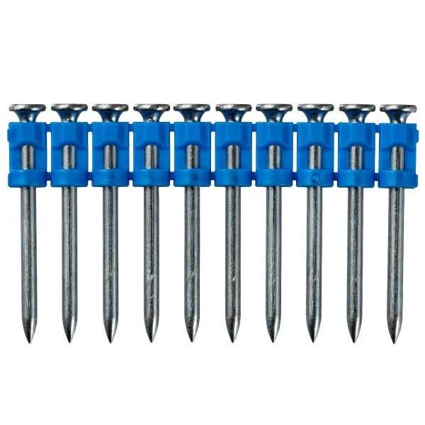 18V充電式コンクリート釘打機 NC1840DA対応 コンクリート釘 形名 C2640-2 コレット色 青 用途 コンクリート 寸法 長さ40mm×軸径Φ2.6mm×首下長さ39mm×頭径6.2mm 入り本数 1000本 (10連×100)...