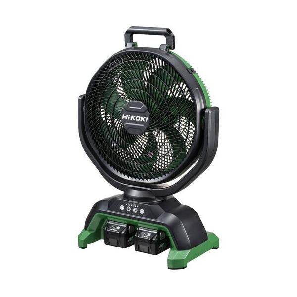 330mmの大形ファンで広い現場にパワフル送風。 最大風速:240m/min 本機から1m離れた地点で測定。 7枚羽根により静かでなめらかな風当たり 上下角度調整+自動首振り機能で思い通りの風向きに 電池2個挿しで長時間運転 標準付属品:A...