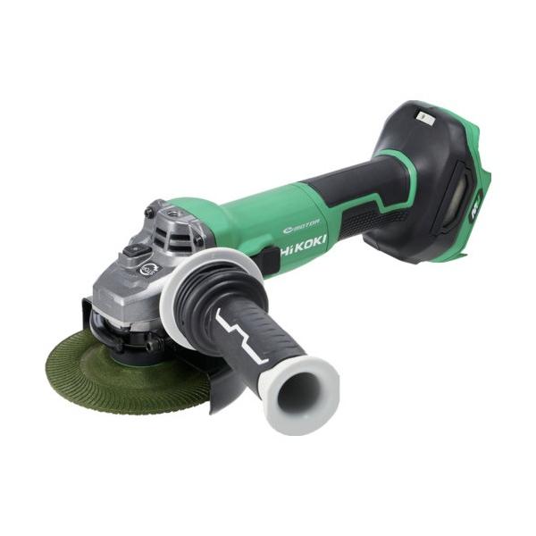 切断トイシを使用する際は必ず切断トイシ用ホイルガード(コードNo370727)を取り付けてください。  ■最大出力アップ モーターの性能を最大限に引き出す制御方式により、最大出力とねばりアップ。 最大出力 1500W 研削時過負荷停止時の押...