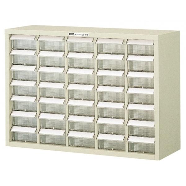 商品画像はイメージ画像です。実際とは異なる場合がございます。 ●各引出しに仕切板2枚が付属しています。 ●5列×7段 ●連結金具4個付/転倒防止金具2個付 ●重量:23kg ●タイプ:重ね置きタイプ ●引出し数:35 ●引出しの種類:中型 ...