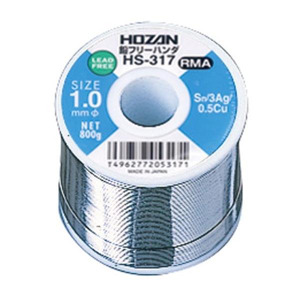 ■特徴 Sn（錫）-Ag（銀）系はんだは耐蝕ビット使用時の腐食や焼き付きが少ない鉛フリーはんだです。  ■用途 精密電子機器のはんだ付け。  ■仕様 融点：217〜220℃ フラックス：JIS A級  ■材質 合金組成（すず:96.5%、銀...