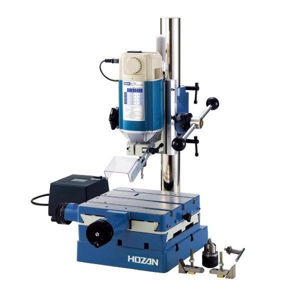 商品画像はイメージ画像です。実際とは異なる場合がございます。 卓上型の小型フライス盤兼ボール盤です。 金属・樹脂・木材など対象物と加工内容に合わせて回転数を無段階に調節できます。 用途 金属・樹脂・木材などへのフライス加工・穴開け加工。 ベ...