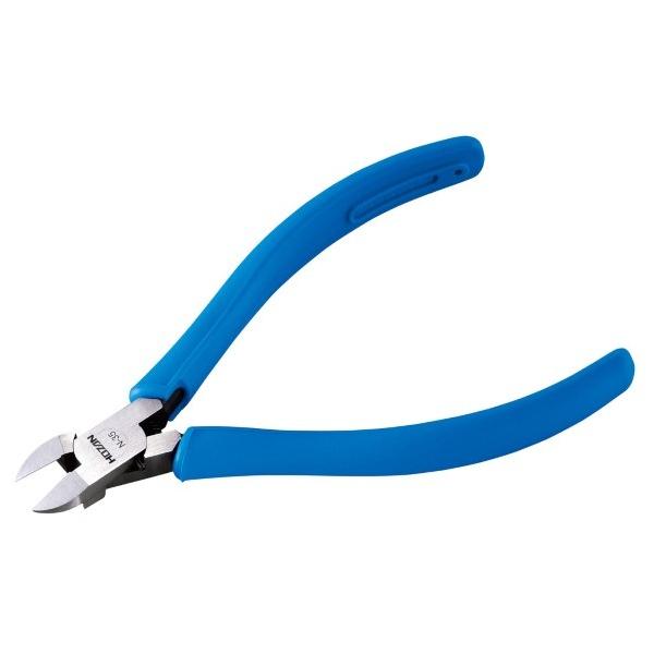 ■特徴 ハンドルには静電気対策されたソフトグリップを採用しています。 精密作業に適しています。 刃部硬度はHRC57です。  ■用途 銅線の切断に  ■仕様 ばね付 ESD管理値:Rg(1×10［［の12乗］］Ω 切断能力:銅より線 20m...