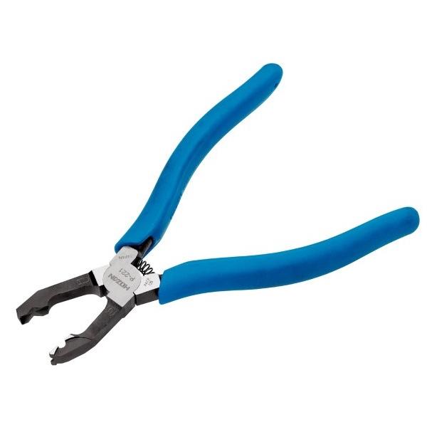 側面プライヤーを使えば狭い場所の産業機械用チェーンも簡単に着脱できます。 V溝U溝仕様でクリップをしっかりつかめます。 保持しているクリップが作業中に落ちるのを防ぐマグネット付きです。 縦横方向2Wayタイプで狭い場所に便利です。 RoHS...