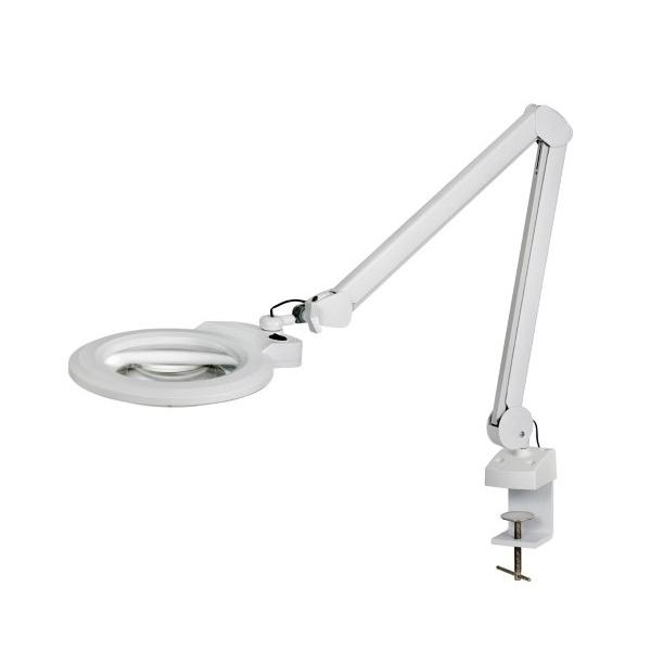 照明には省エネ・長寿命のLEDを使用しています。 φ165mmの大口径ホワイトレンズを使用しています。 用途 精密部品の検査、組立てに。 倍率(倍):1.75 レンズ寸法(mm):φ165 アーム長さ(mm):855 クランプ幅(mm):2...