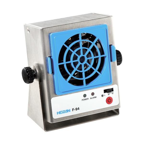 【特長】 ●小型・軽量でハイパワー、設置場所の自由度が高い ●卓上設置だけではなく、付属のクランプにより、パイプ等への取付ができます。 ●使用対象、設置環境に合わせて選択できる3段階の風速調整機能。 ●針電極をユニット化し、クリーニング・交...