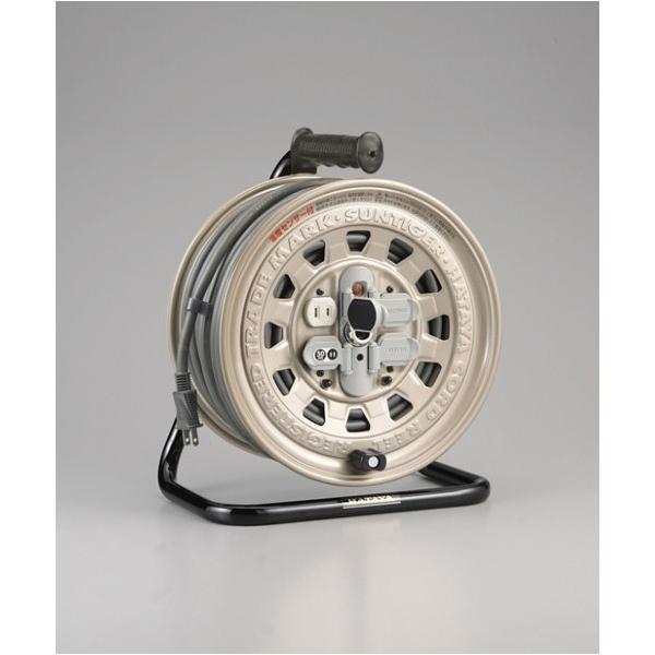 ■特徴 ロングセラーリールのサンタイガーリールです。 コンセント防じんキャップ、ネームプレート付です。 電線の異常な温度上昇を感知し自動的に電源を遮断します。  ■用途 円盤も大きく、電線も柔らかい為、巻きやすさ抜群！ご家庭や事務所、屋内イ...