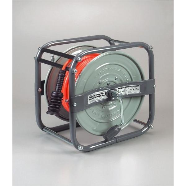 ●アルミダイキャスト製収納ラックで一次側ホースをスッキリ収納できます。 ●ホースのたるみ防止用。 円盤にはめ込むだけで簡単に固定できます。 ●本体をメインエアーシステムの側に置いたまま、エアーホースを必要な所まで引き出して使うタイプです。 ...