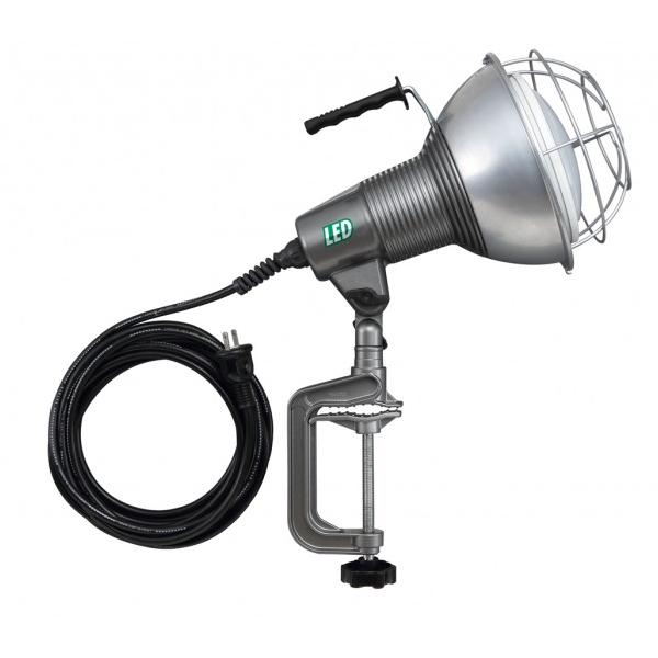 ■特徴 45WのLED電球を使用しています。 ビーム角110度の広角タイプです。 雨中でも安心の屋外用防雨型です。  ■用途 白熱作業灯300w相当の明るさながら消費電力は40wと省エネ・長寿命なLED作業灯。工場内の補助照明、工事現場の作...