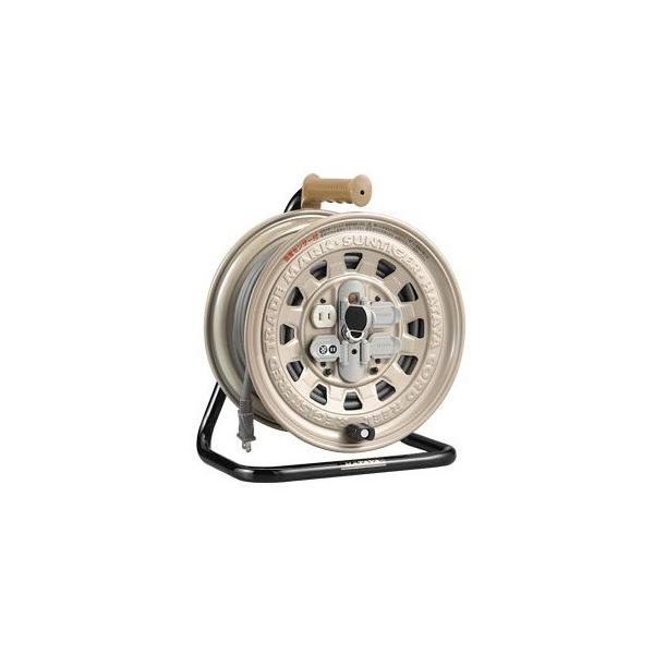 商品画像はイメージ画像です。実際とは異なる場合がございます。 ■特徴 ロングセラーリールのサンタイガーリールです。 コンセント防じんキャップ、ネームプレート付です。 電線の異常な温度上昇を感知し自動的に電源を遮断します。  ■用途 円盤も大...