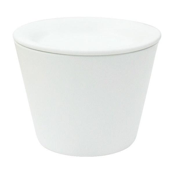 プレートは別売りです  使い方はいろいろで、キッチンや、ミニ観葉植物の鉢カバーとして、 アクセサリーの収納としてご使用いただけます。  バスルーム・ウォッシュルーム・キッチン・デスク周辺で活躍する、 ツートンカラーがユニークな「オムニコレク...