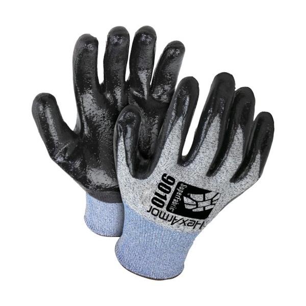 ■特徴 表面は耐切創性を実現する高性能ポリエチレン、手のひら部分にはニトリルコーティングを施し、グリップ性を提供します。 インナーにSuperFabric［［Ｒ上］］素材を使用して、市場最高の耐切創性を実現しました。―ISEA/CEレベル5...