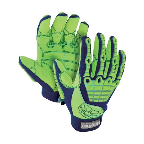 ■特徴 SuperFabric［［Ｒ上］］素材を手の平インナー部に採用し、ANSI/ISEAレベルA8の耐切創性を実現しています。 手の甲にデザインされた優れた衝撃吸収材は、強力な打撃を広範囲に分散させる高度な設計で、ANSI/ISEA 1...