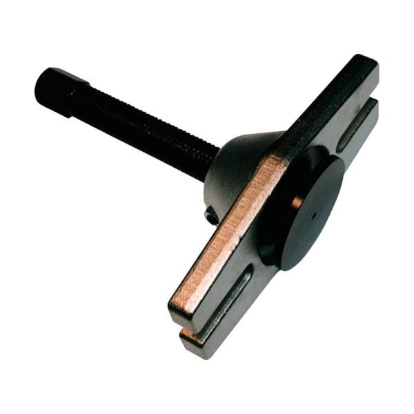 ■特徴 アルミホールを傷つけないハブボルト方式です。 ショック機構付きです。  ■用途 2ｔ車のリアハブ抜き取り工具。  ■仕様 適用：2t車 2本固定ですので、奇数穴のハブには使用できません。  ■注意点 一部エルフなどで、スタッドボルト...