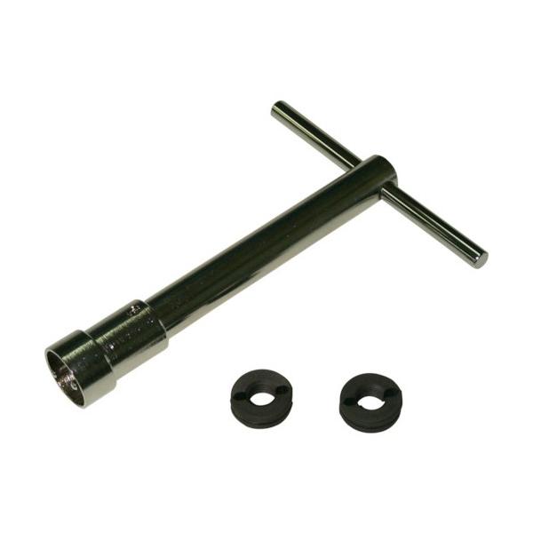 ■特徴 ネジ山の途中でセットできる割りダイス方式なので先端部の損傷も簡単に修正できます。 ランクル等M14×P1.5（右ネジ）には、HBAT-14Cがございます。 ジープ等の外車用にオプションダイス1/2インチもございます。  ■用途 国産...